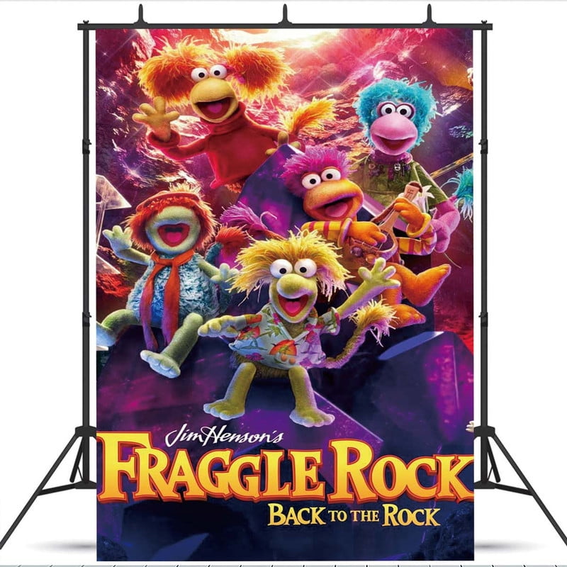 Fraggle Rock Party Supplies Backdrop Banner Poster Birthday Decorations ...
