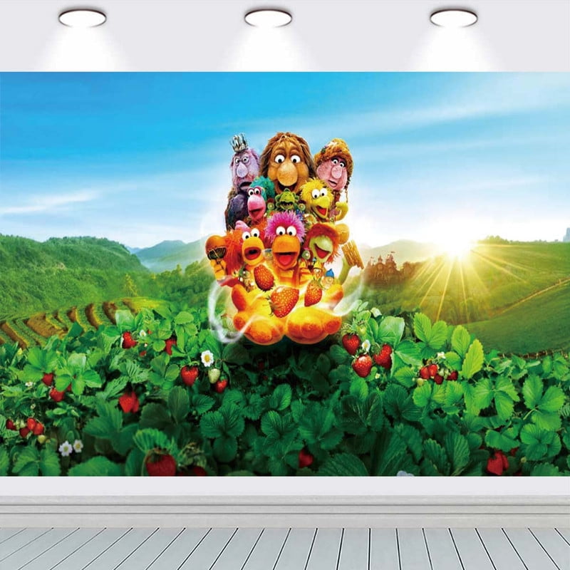 Fraggle Rock Party Supplies Taspestry Poster Banner Backdrop Background ...