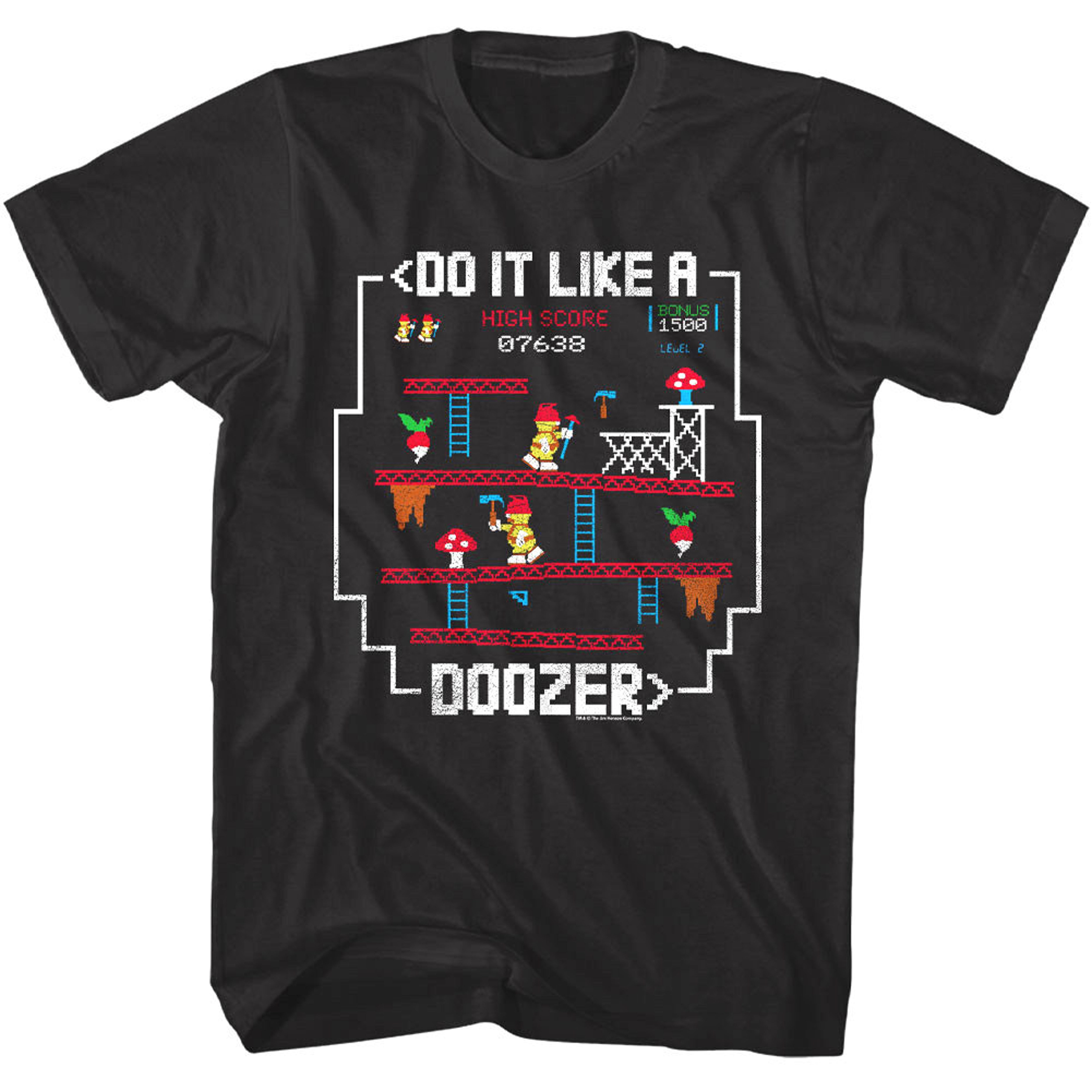 Fraggle Rock T-shirt Do it Like A Doozer Graphic Tee Puppet TV Series ...