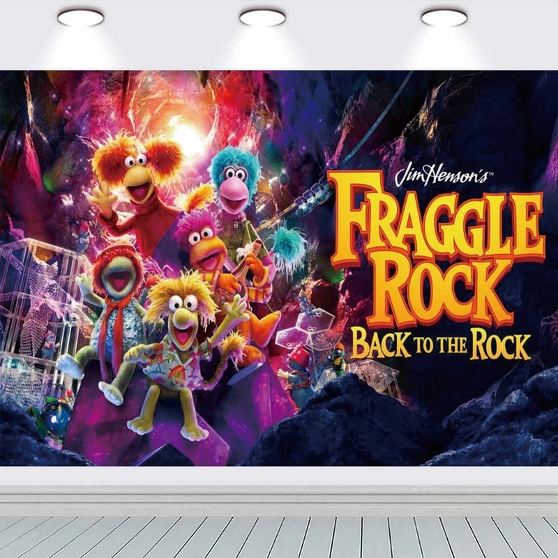 Fraggle Rock Taspestry Wall Decor Birthday Banner Backdrop Background ...