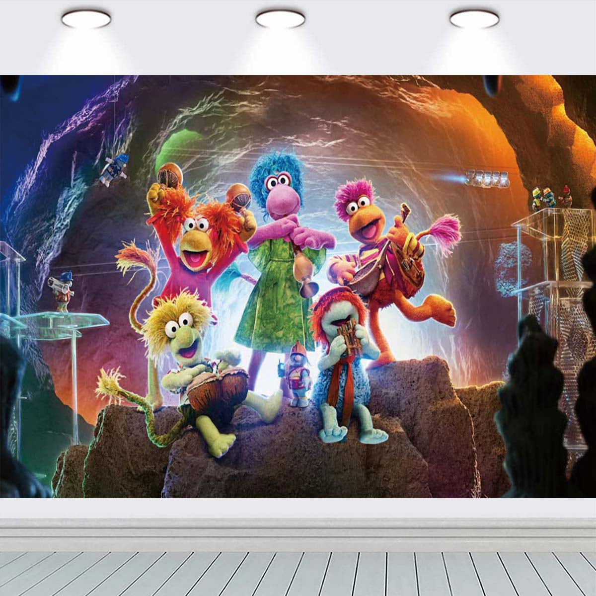 Fraggle Rock school Poster Backdrop Banner Party Supplies Birthday ...