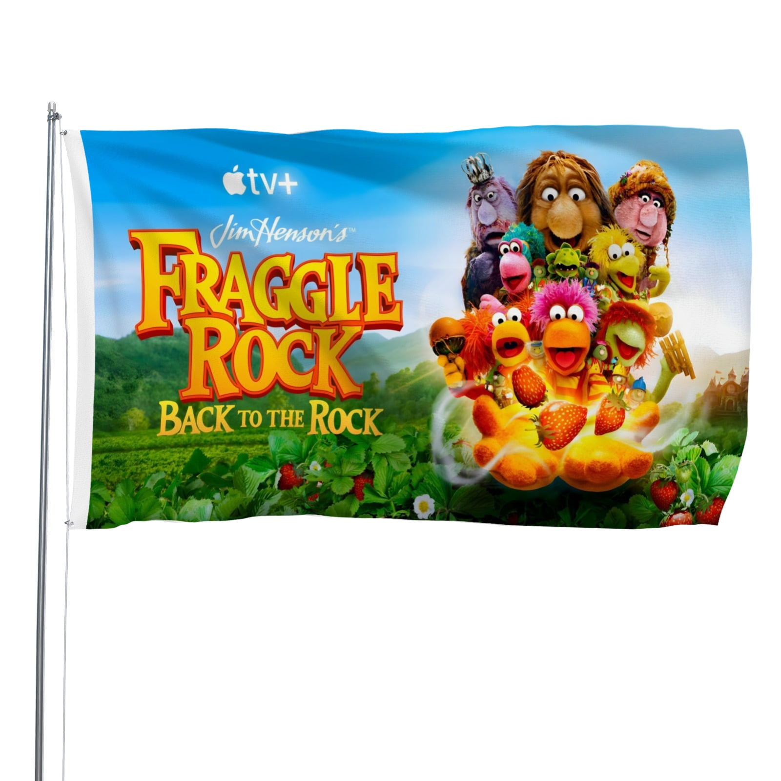 Fraggle Rock-themed Printed Flag Perfect gift for fans, friends, and ...