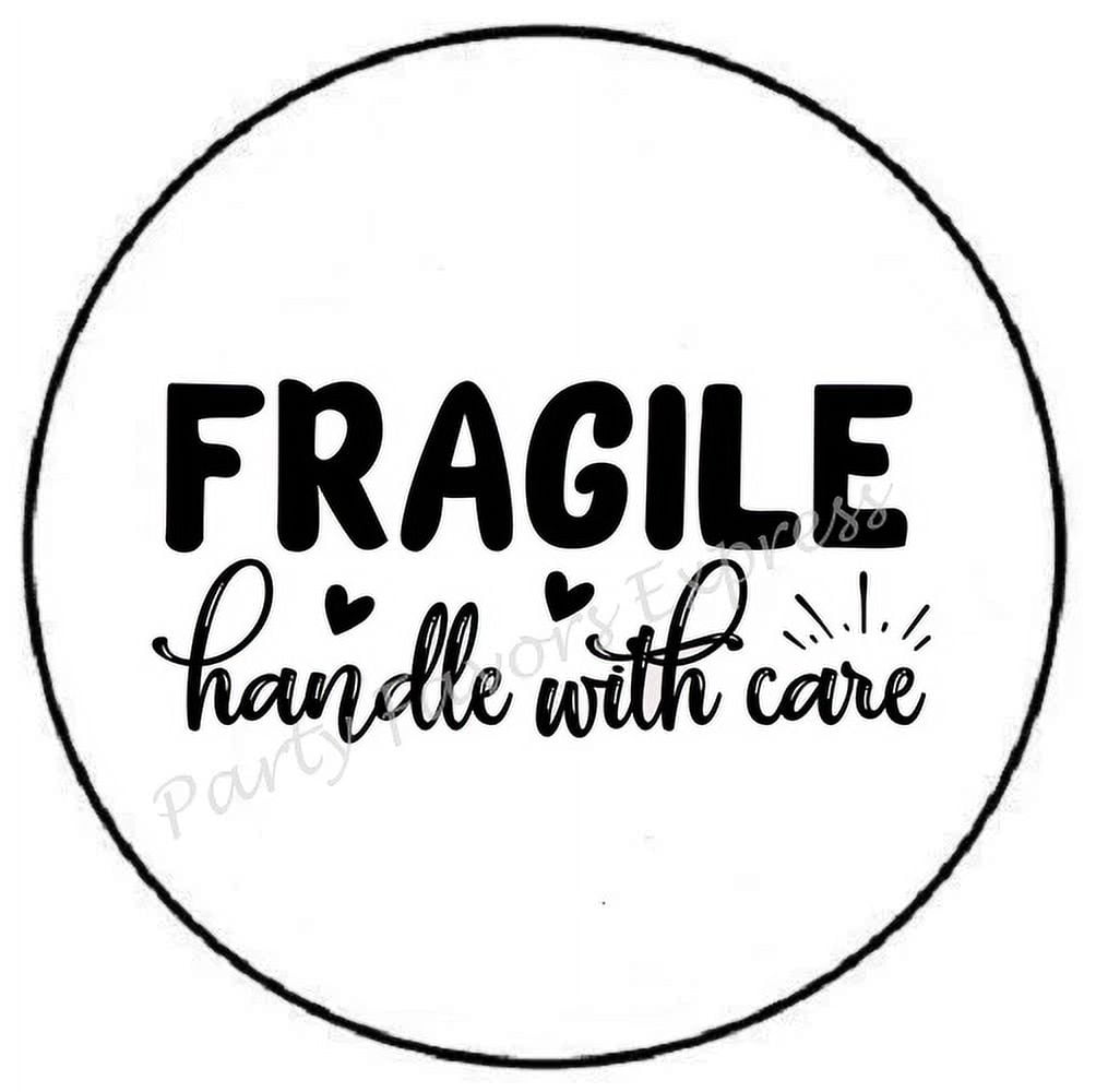 Fragile Handle With Care Stickers Small Business Phone Decal Water ...