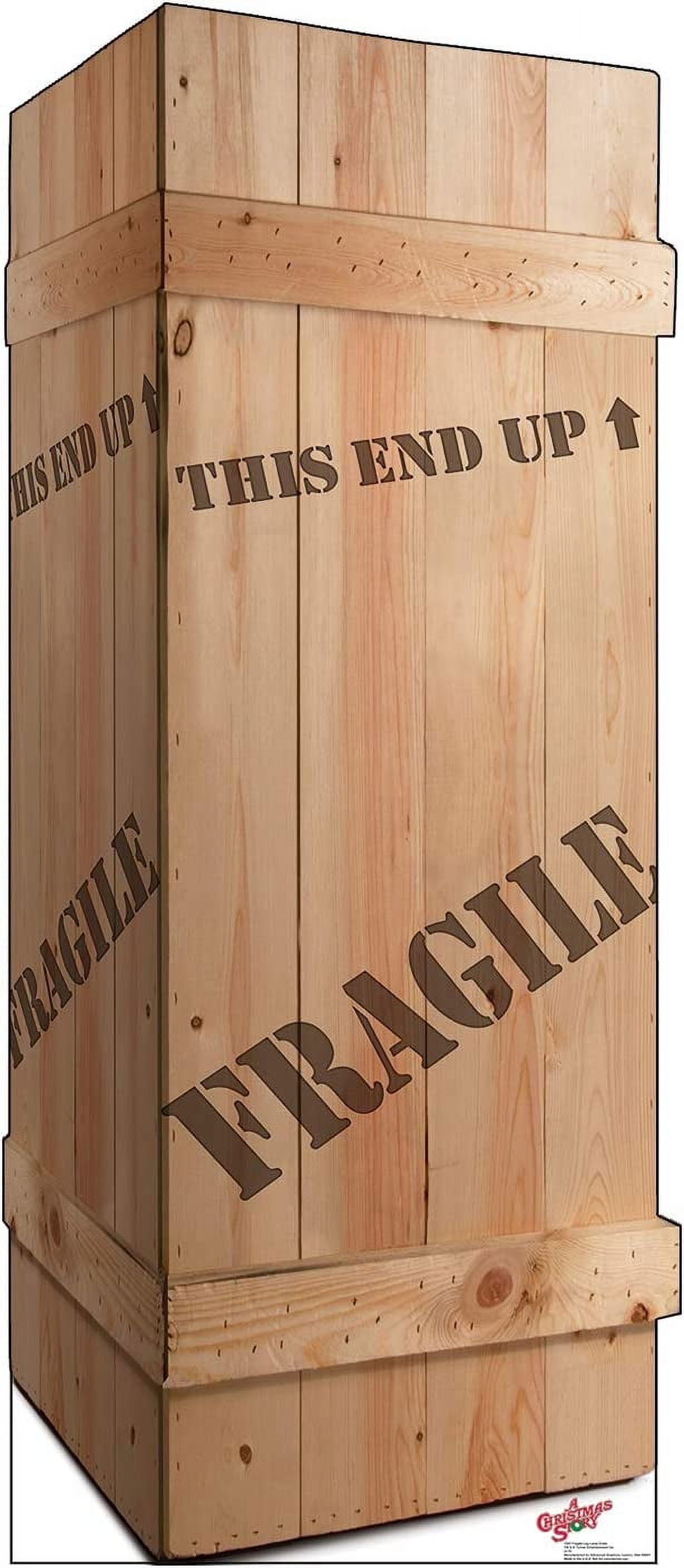 Fragile Leg Lamp Crate Life Size Cutout Standup - A Christmas Story ...
