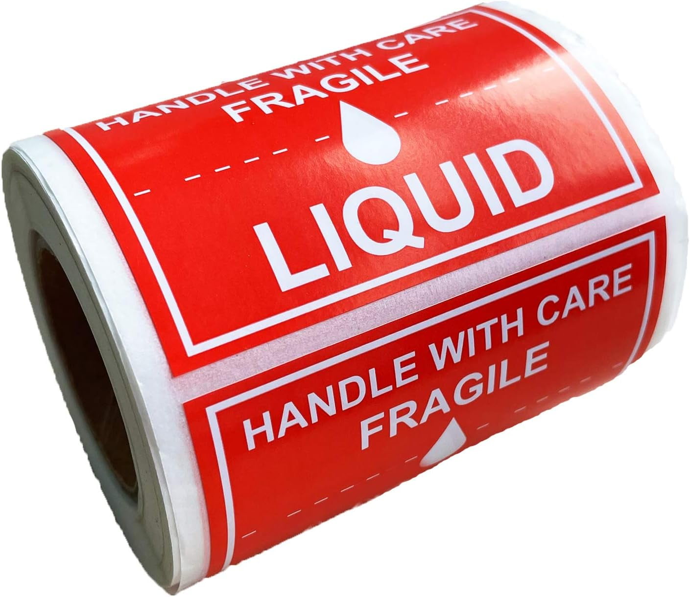 Fragile Liquid Handle with Care Warning Stickers 2*3inch Liquid ...
