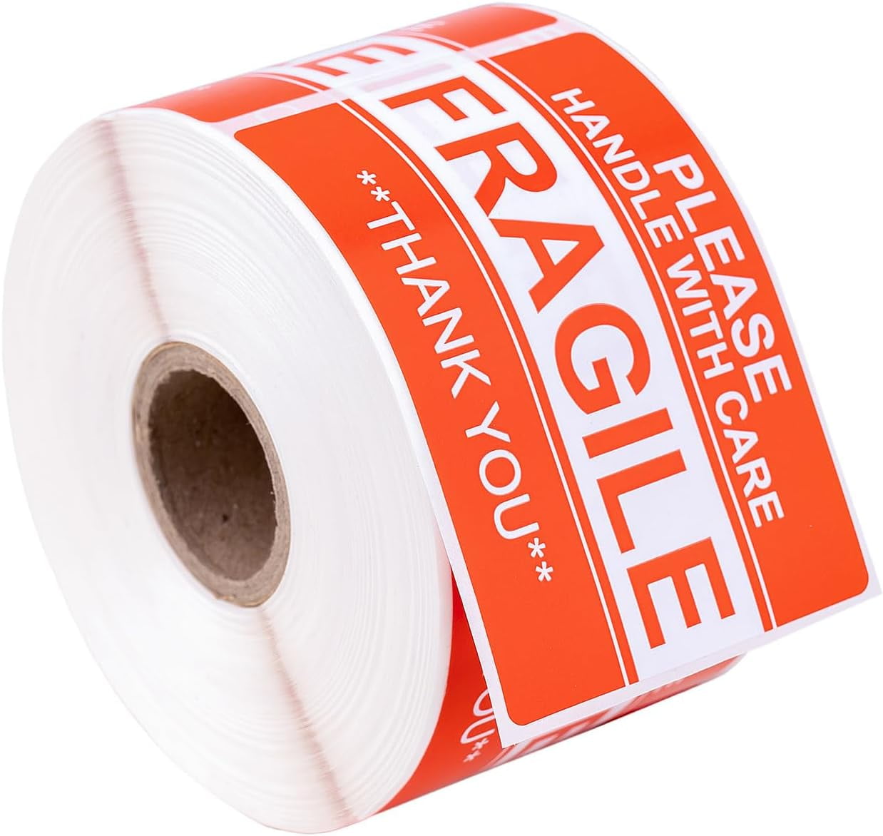 Fragile Please Handle with Care Pre-Printed Labels/Stickers (2" x 3 ...