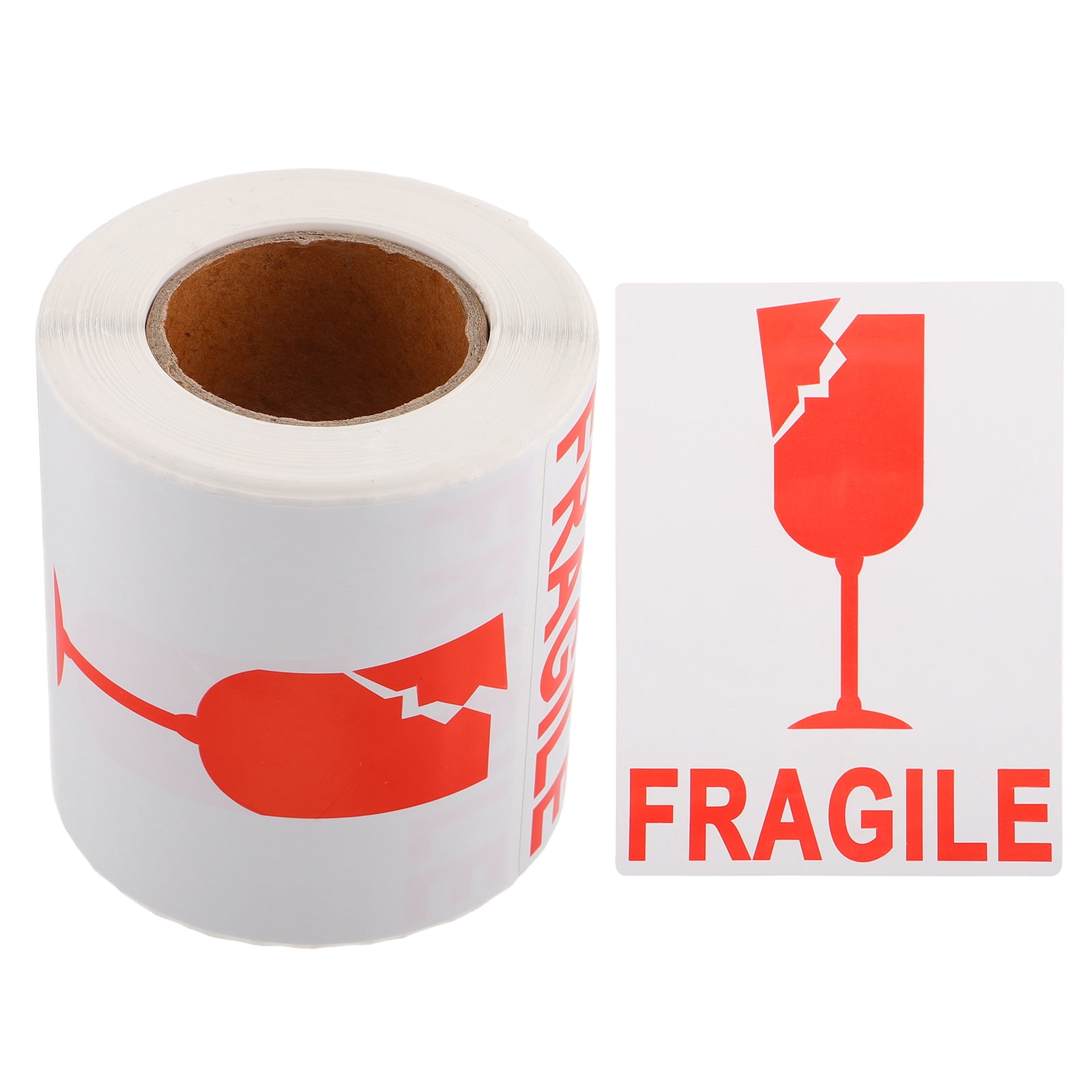 Fragile Shipping Stickers,1 Roll Fragile With Broken Glass Safe ...