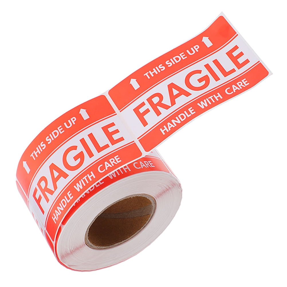 Fragile Sticker Fragile Warning Sticker Shipping Sticker Simple Peel ...