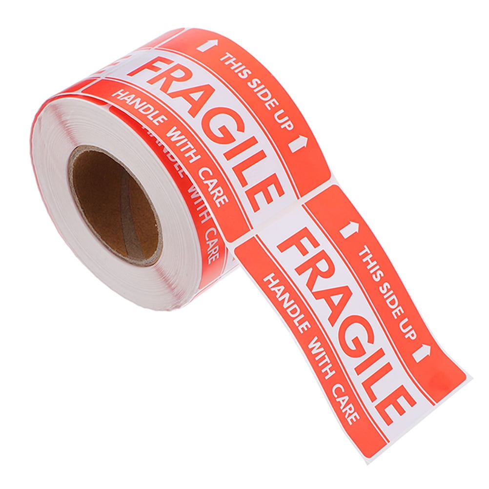Fragile Sticker Fragile Warning Sticker Shipping Sticker Simple Peel ...