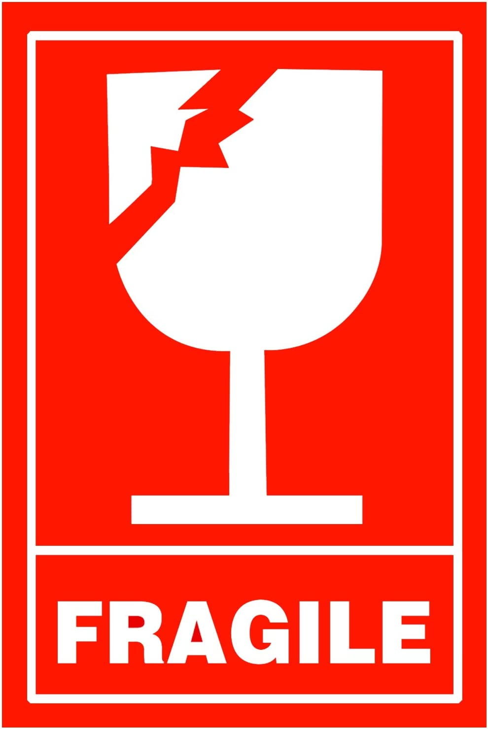 Handle With Care Sticker