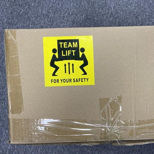 Fragile Stickers Team Lift Labels Stickers: 200pcs Caution Heavy Object ...