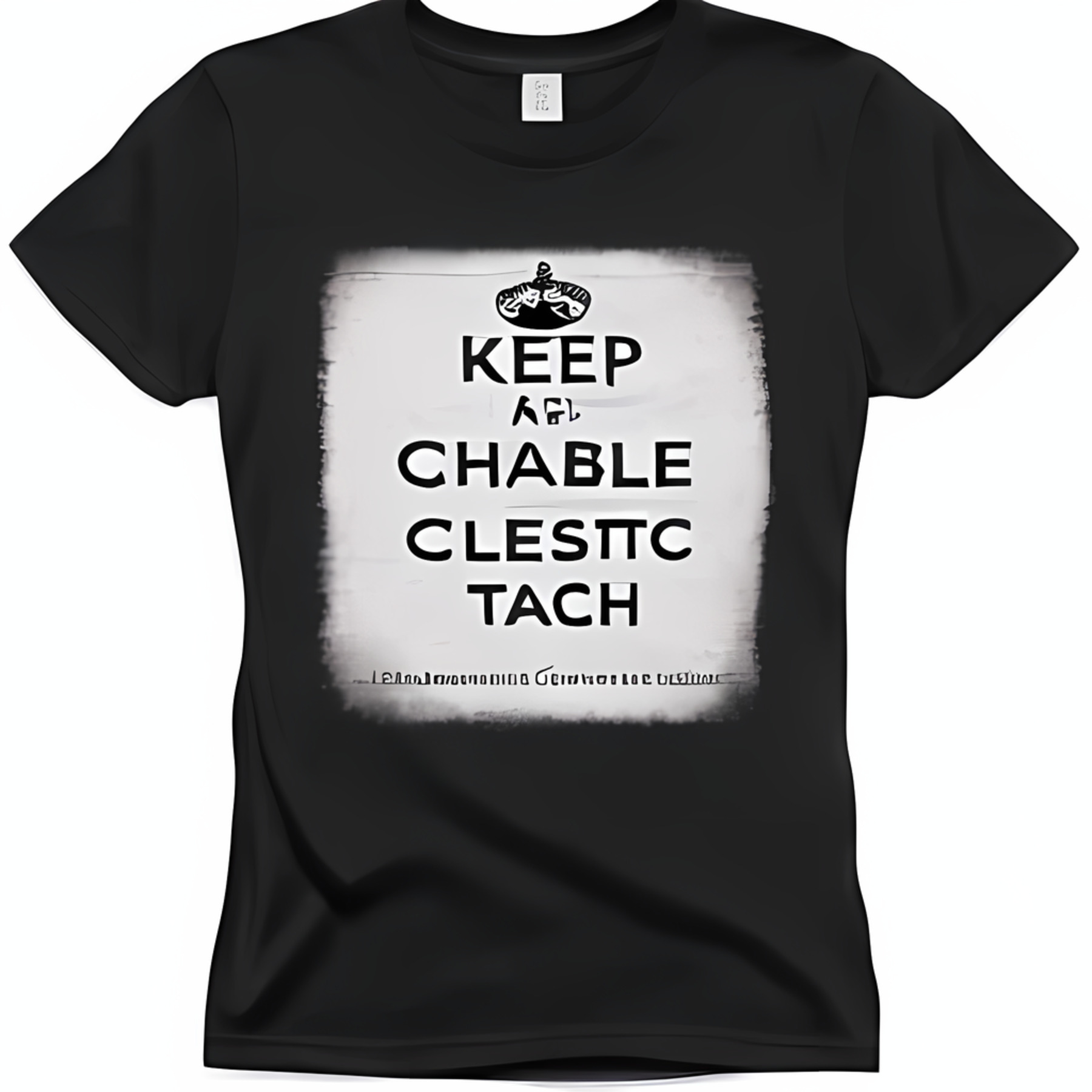 Fragment of an Ancient Typography T-Shirt Style Design Black Background ...