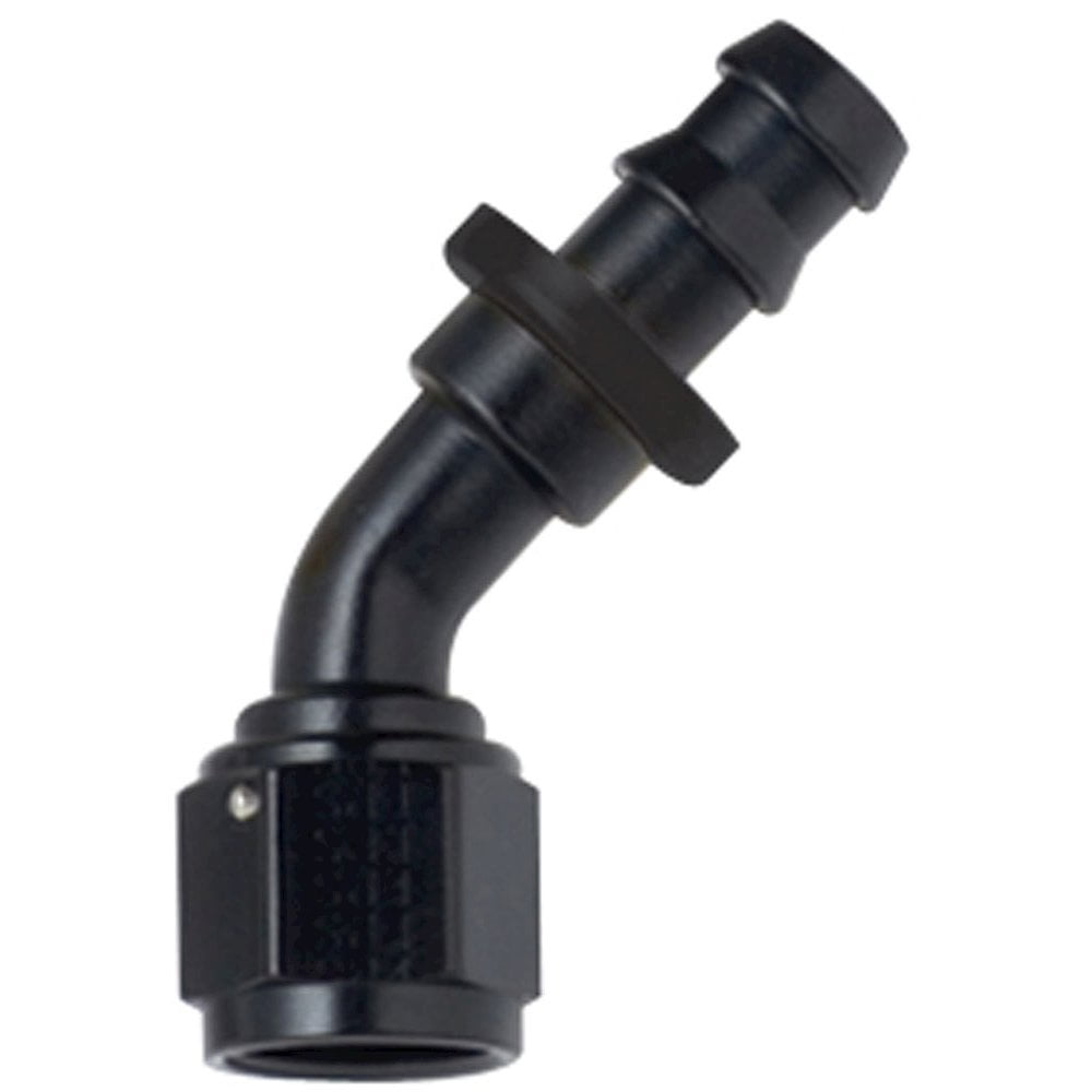 Fragola Hose Fitting #4 45 Deg Push Lock Black - Walmart Business Supplies