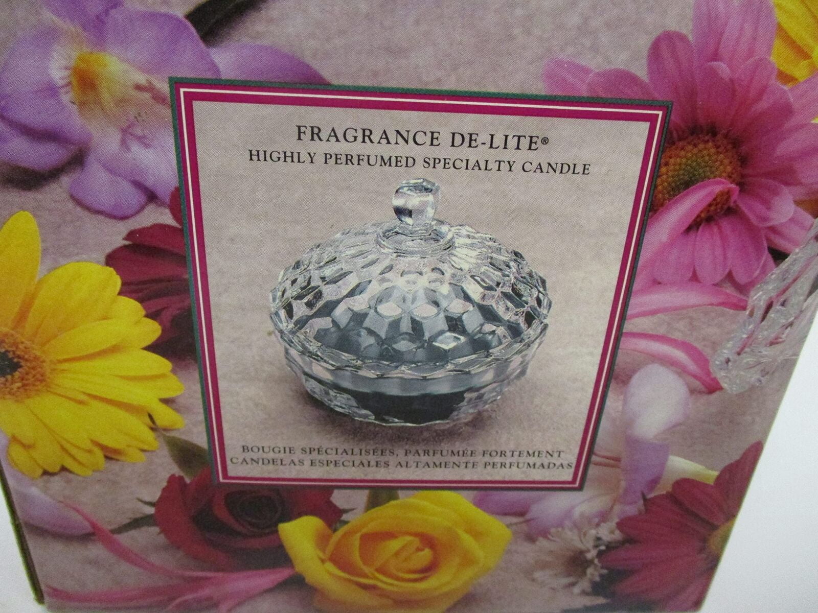 Fragrance Candle De-Lite Highly Perfumed Specialty Candle with Stylish ...