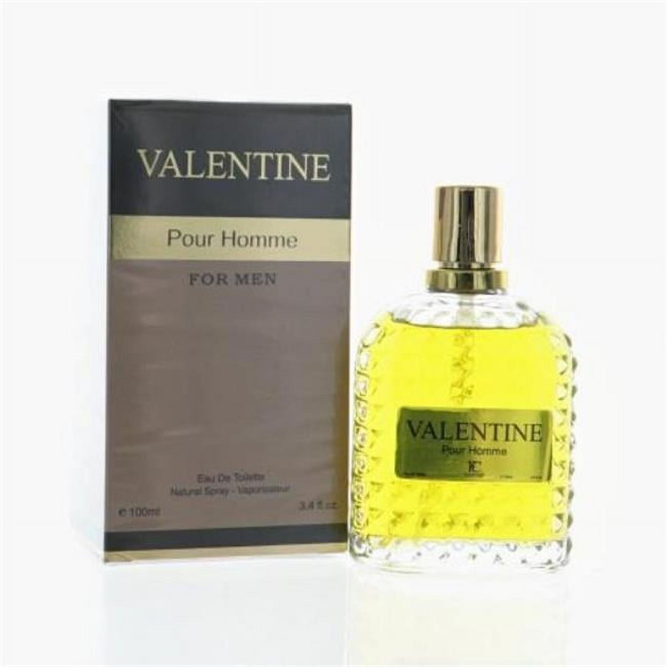 Fragrance Couture 3.4 oz Men Valentine Pour Homme Eau De Toilette Spray ...