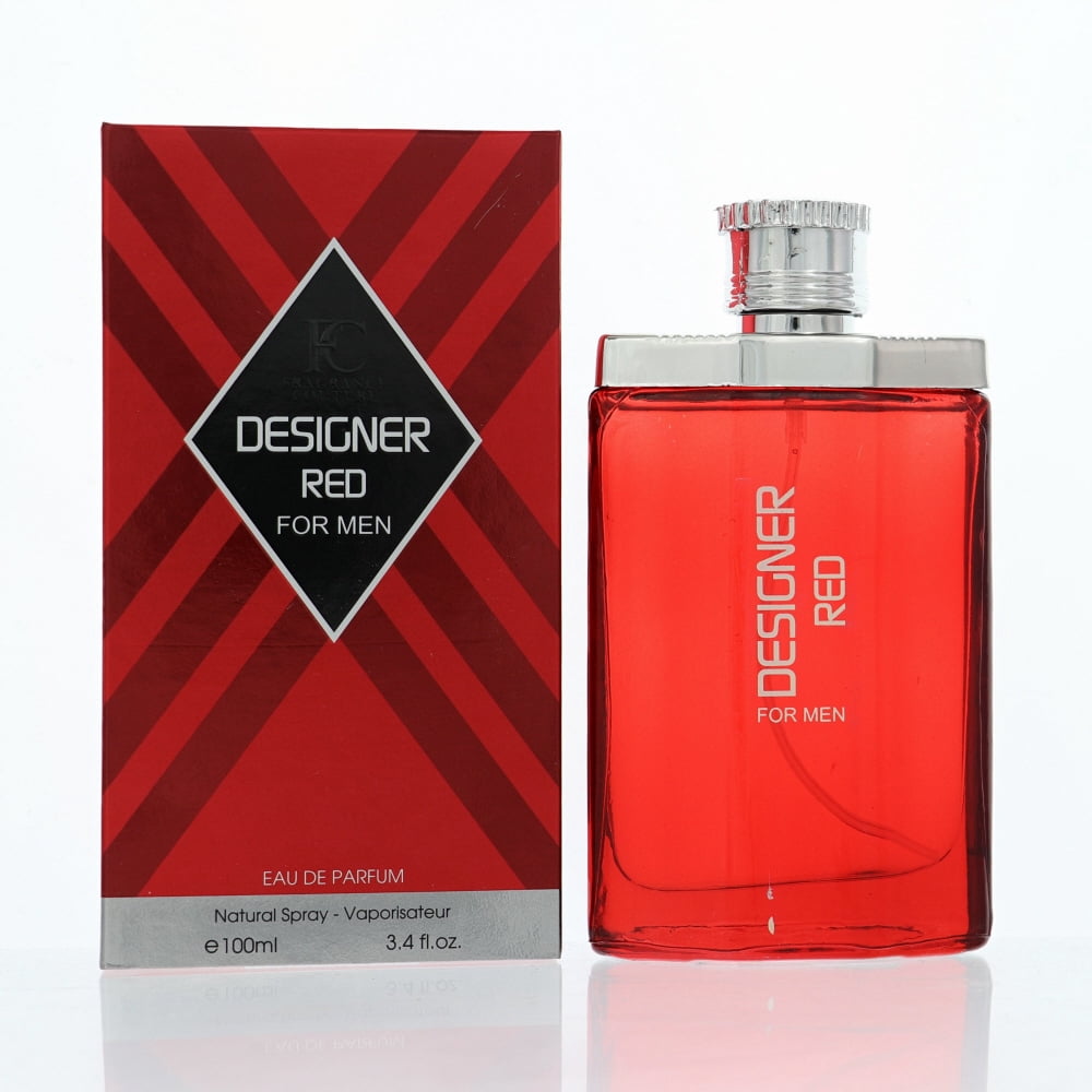 Designer Red by Fragrance Couture 3.4 Oz Eau De Toilette Spray Box for ...
