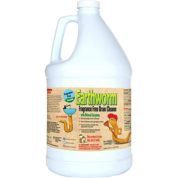 Fragrance Free Drain Cleaner - Drain Opener - Natural Enzymes ...