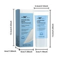 Fragrance Free Sunscreen Moisturizer Ceramide Moisturizing Lotion No White Formulated With