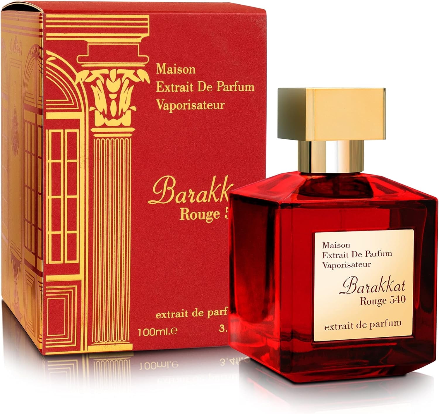 Fragrance World Barakkat Rouge 540 - Extrait de Parfum 100ml (3.4FL OZ ...