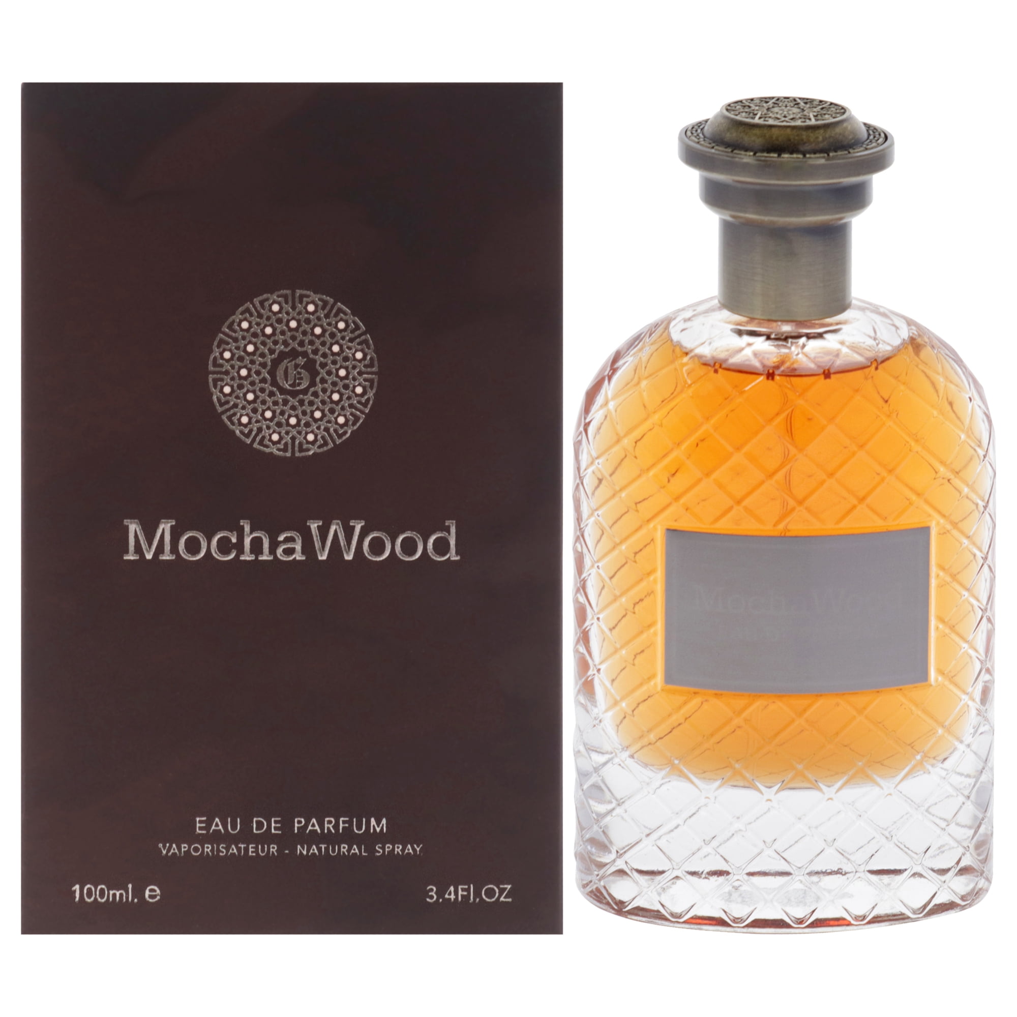 Fragrance World Mocha Wood Perfume, Amber Spicy Scent, 3.4 oz EDP Spray ...