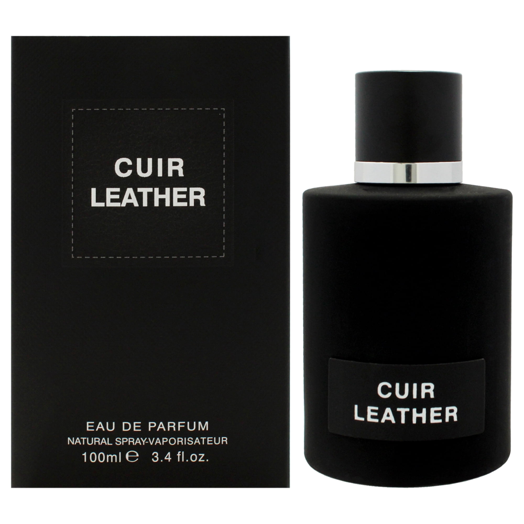 Fragrance World Cuir Leather 3.4 oz EDP Spray with Leather Notes ...