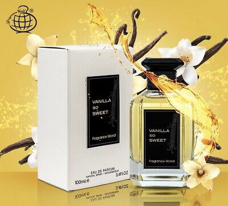 Fragrance World Vanilla So Sweet Eau de Parfum Spray for Women, 3.4 Fl ...