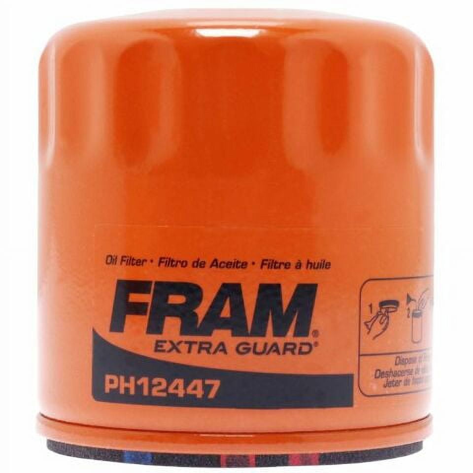 Fram Engine Oil Filter P/N:Ph12447 Fits select: 2019-2024 CHEVROLET ...
