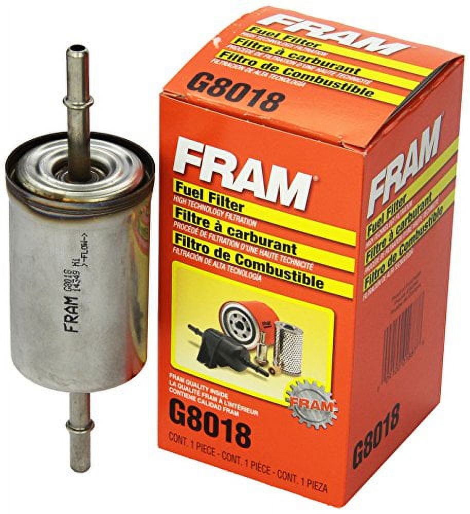 Fram G8018 Fuel Filter Fits select: 1998-2007 FORD F150, 2000-2007 FORD ...