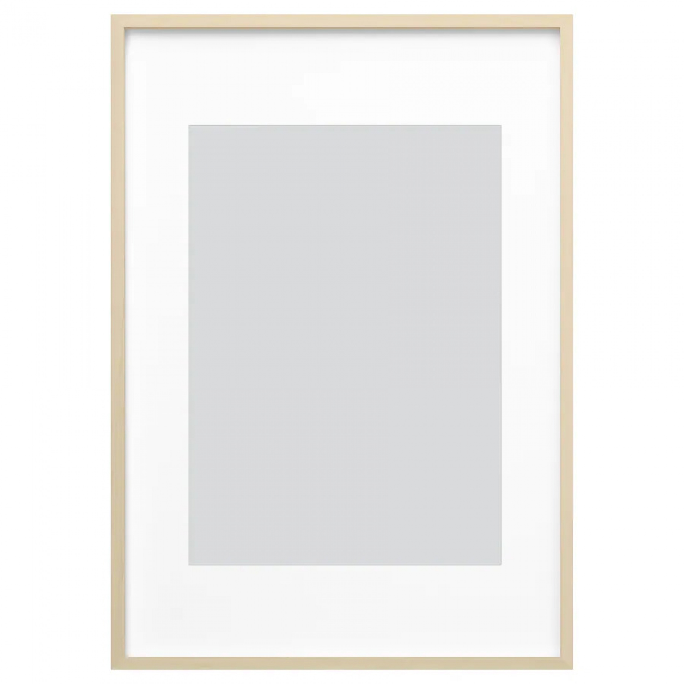 Frame, 27.5x39.25 inch Picture Frames Birch effect , Wall Hanging Frame ...