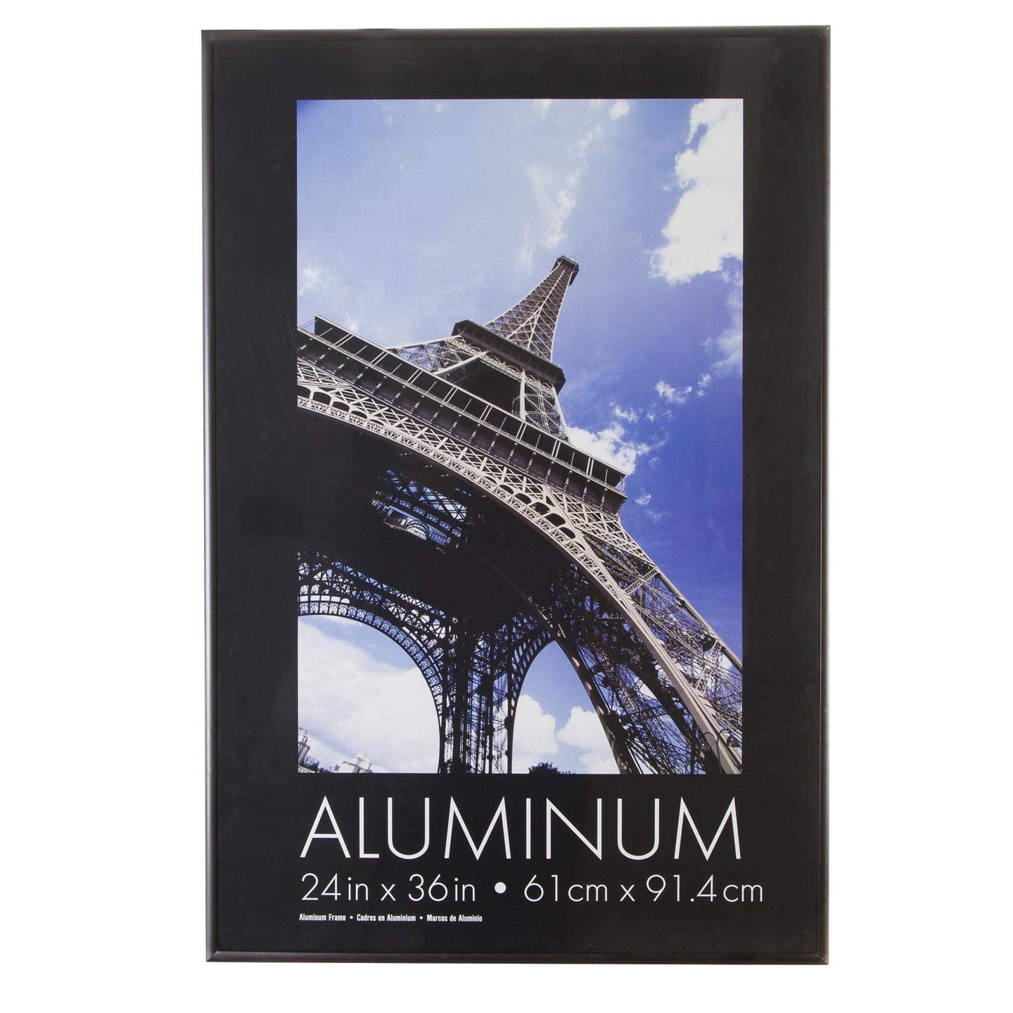 Frame - Aluminum - Black - 24 x 36 inches - Walmart.com
