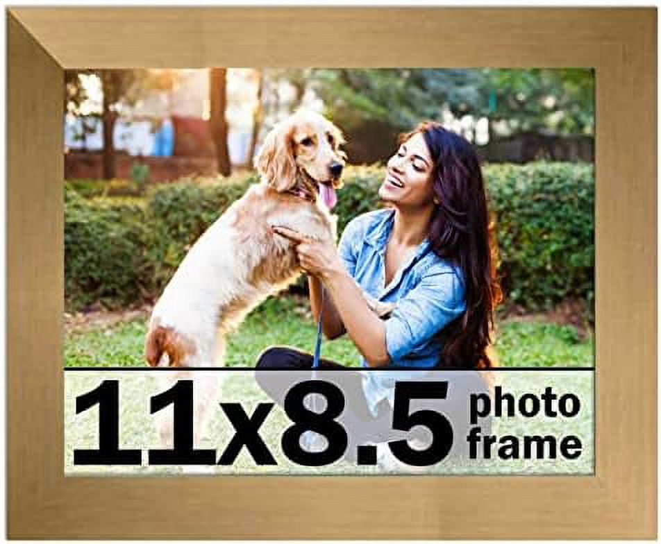 Frame Bronze Picture Frame - Modern Photo Frame Includes UV Guard Front ...