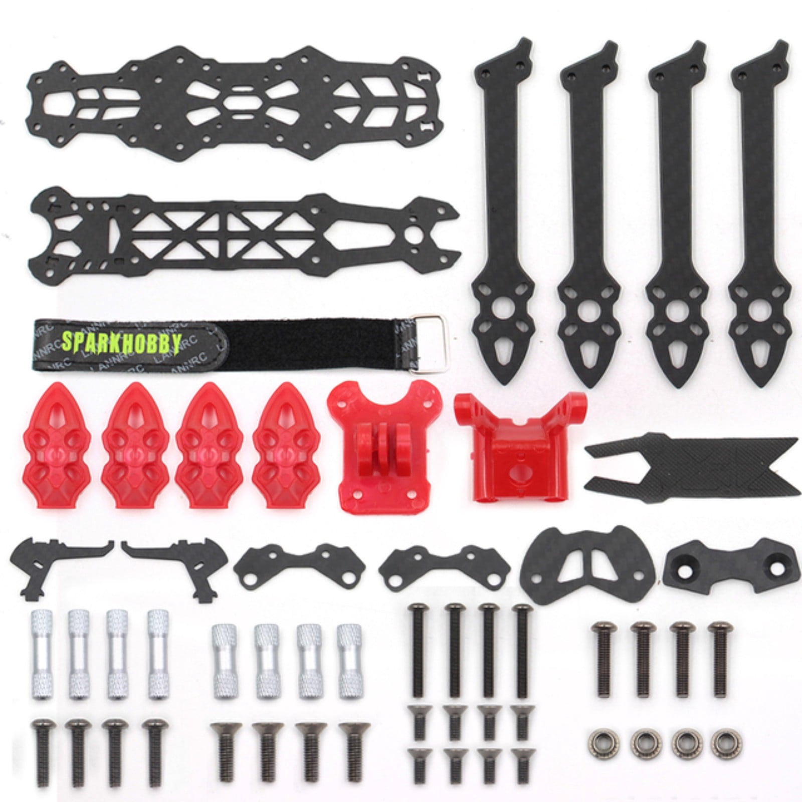 Frame,Carbon Fiber Frame Fiber Frame 225mm Fpv Carbon Fiber 225mm 5mm ...