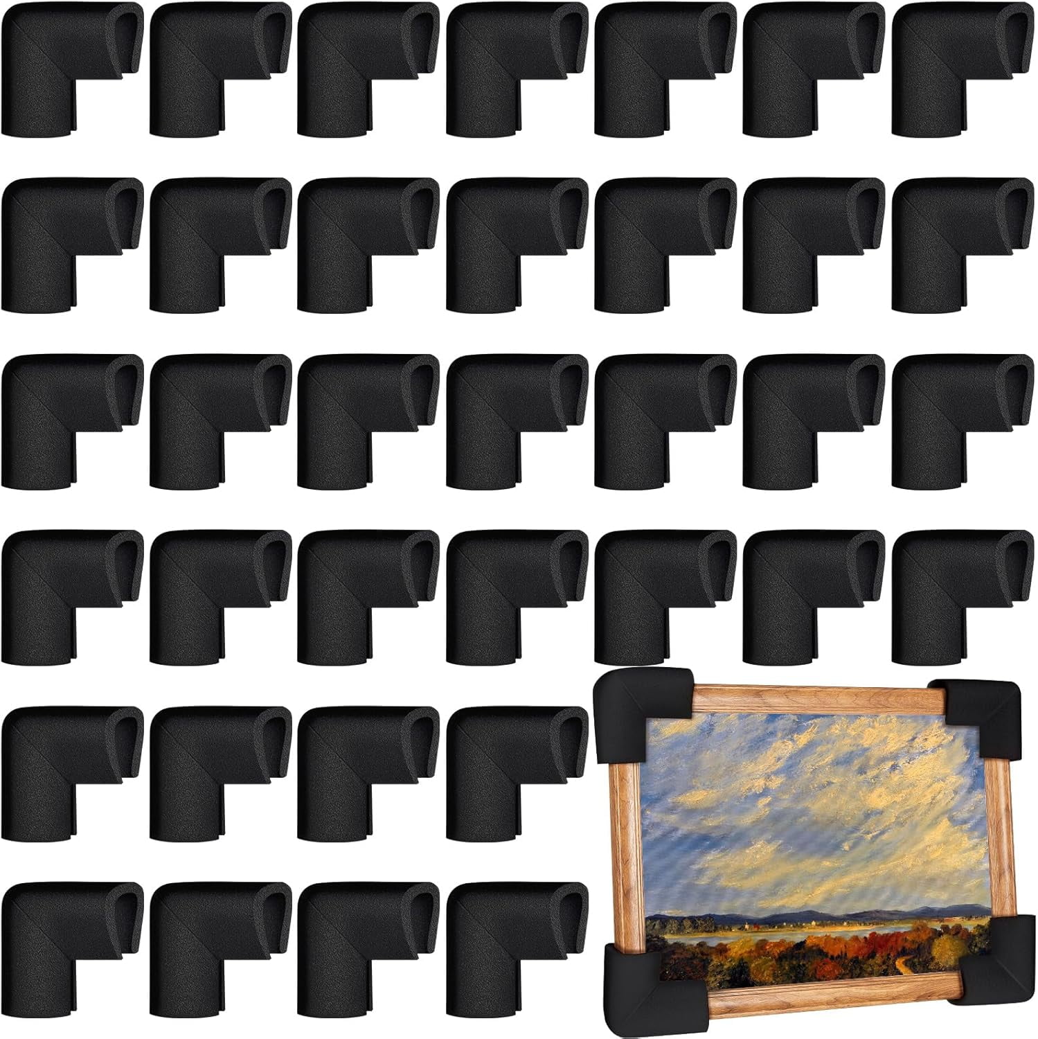 Frame Corner Protectors for Picture Frames Mirror TV Foam Corners for ...