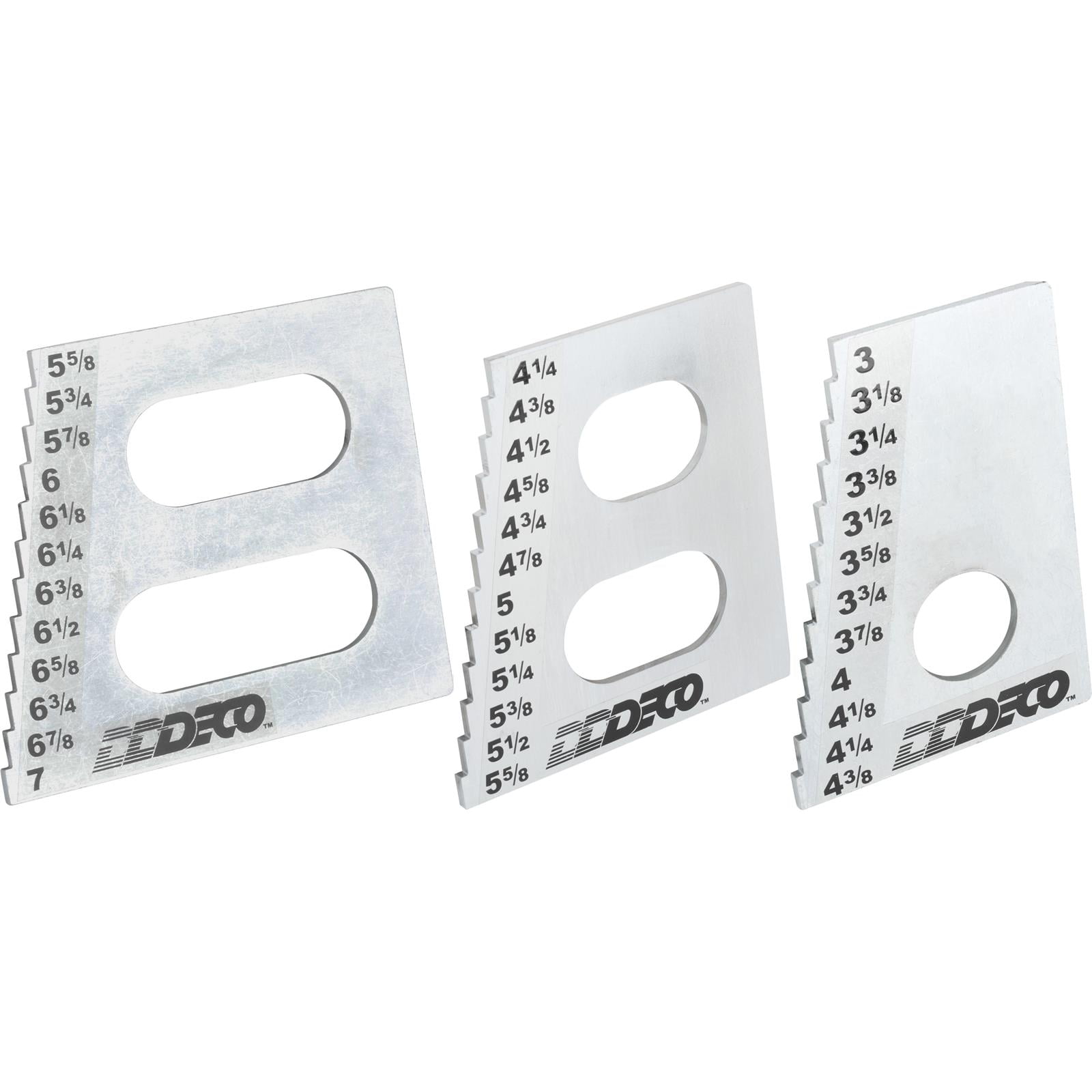 DECO Frame Height Steel Gauge Tool, Set of 3 - Walmart.com
