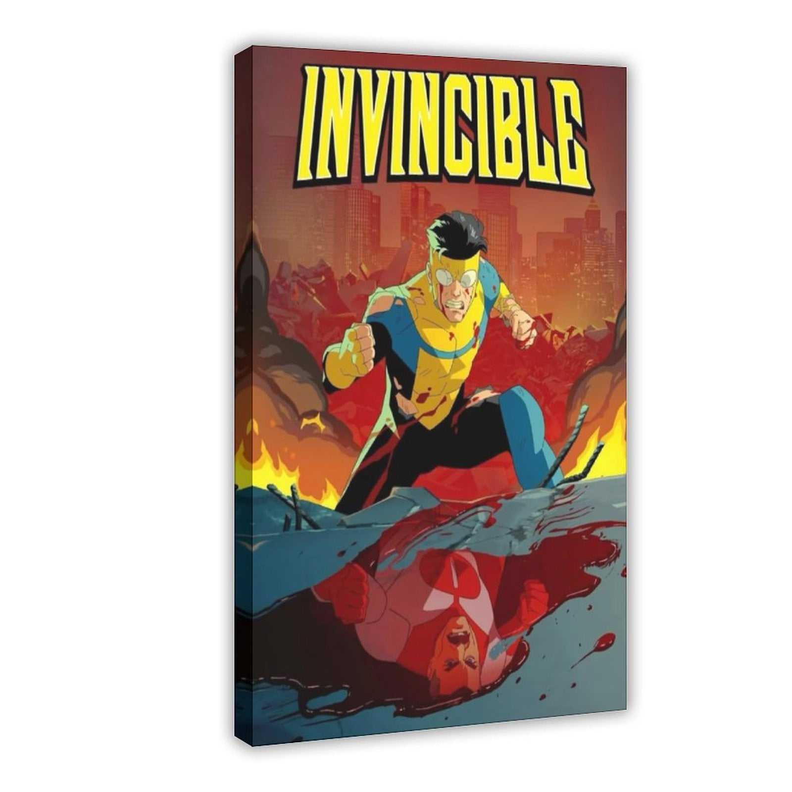 Frame Invincible Poster, Mark Omni Man Poster, Anime Poster, Anime Art ...