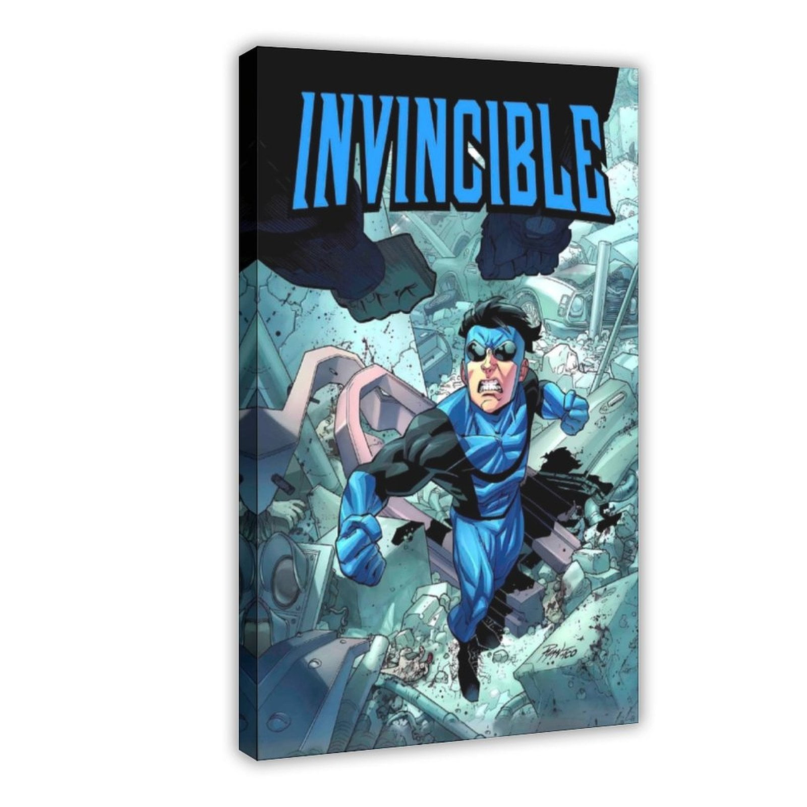 Frame Invincible Variants Poster, Superhero Wall Art, Sci-Fi Home Decor ...