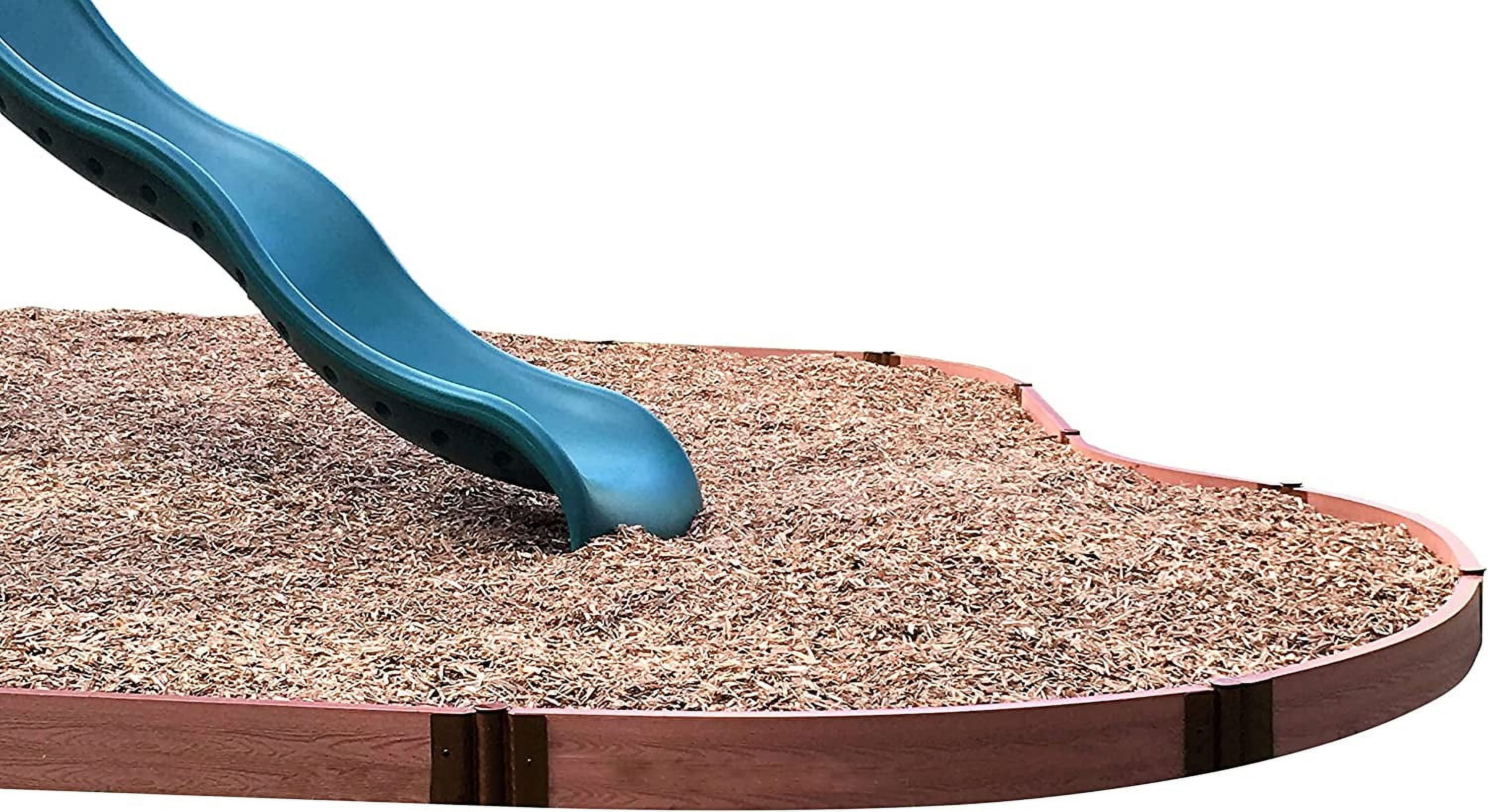 Frame It All 300001752 Curved Playground Border, Classic Sienna - Walmart.com