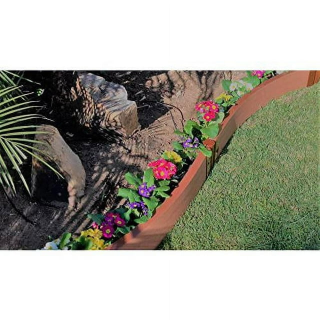 Frame It All Classic Sienna Curved Landscape Edging Kit 32' - 2 ...