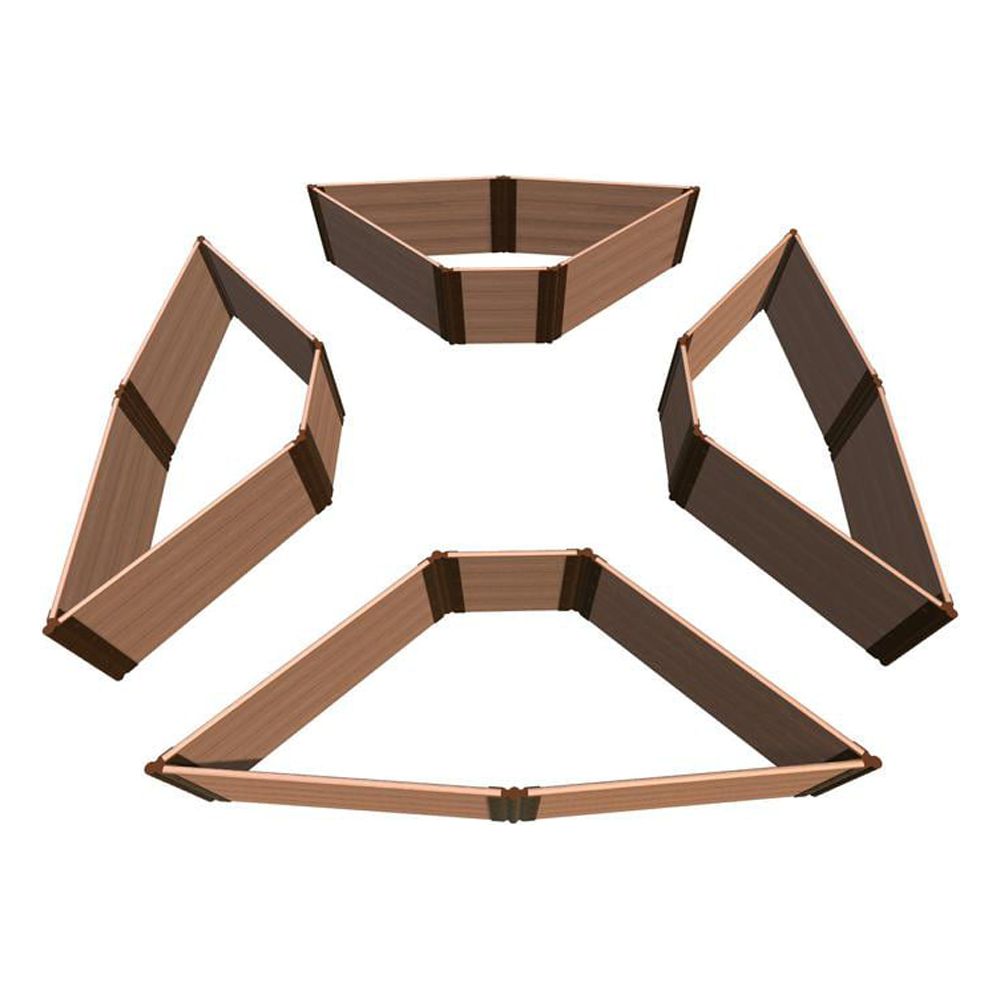 Frame It All TOOL-FREE CLASSIC SIENNA 12' x 12' x 22" 'ELIZABETHAN ...