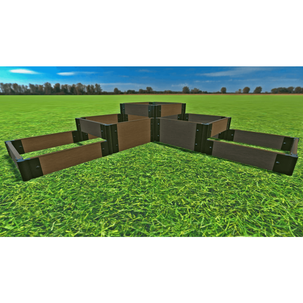 Frame It All TOOL-FREE UPTOWN BROWN 'YOSEMITE FALLS' 6' X 6' X 22 ...