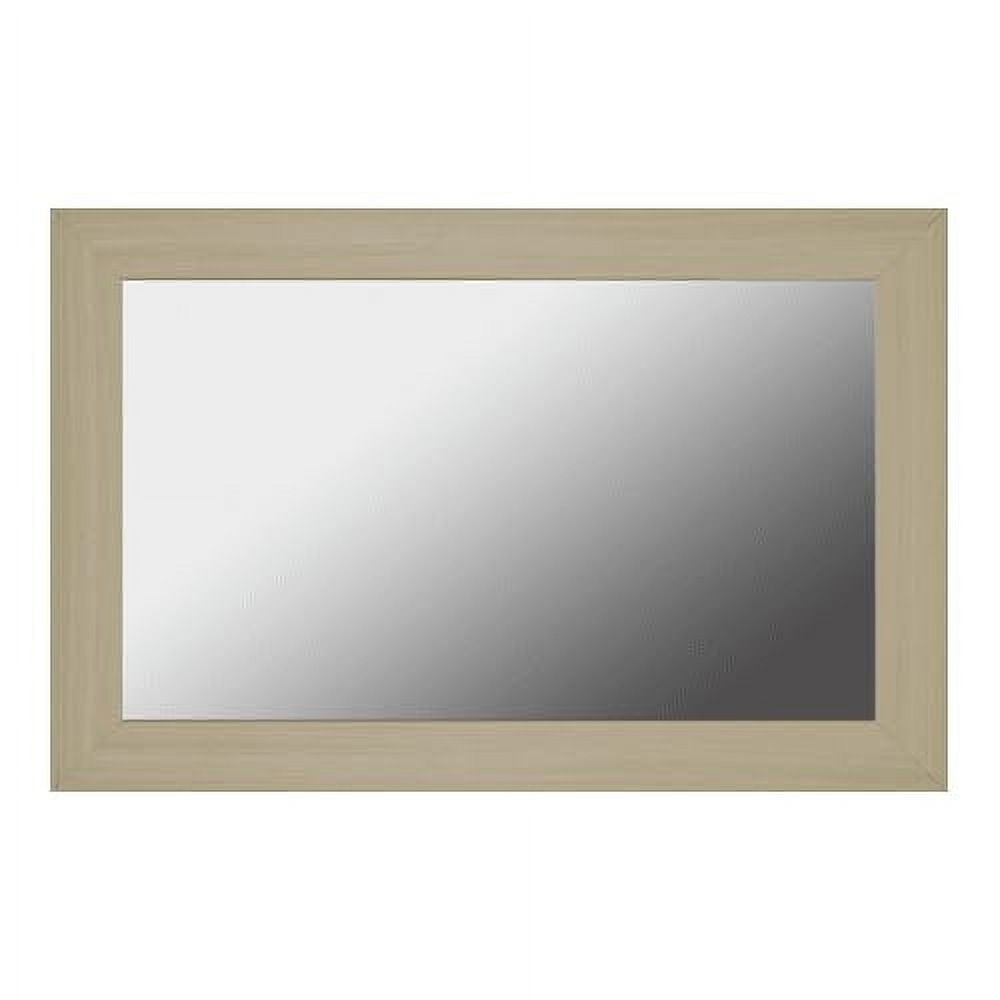 Frame My Mirror Add A Frame - Maple 32" x 54" Mirror Frame Kit- Ideal ...