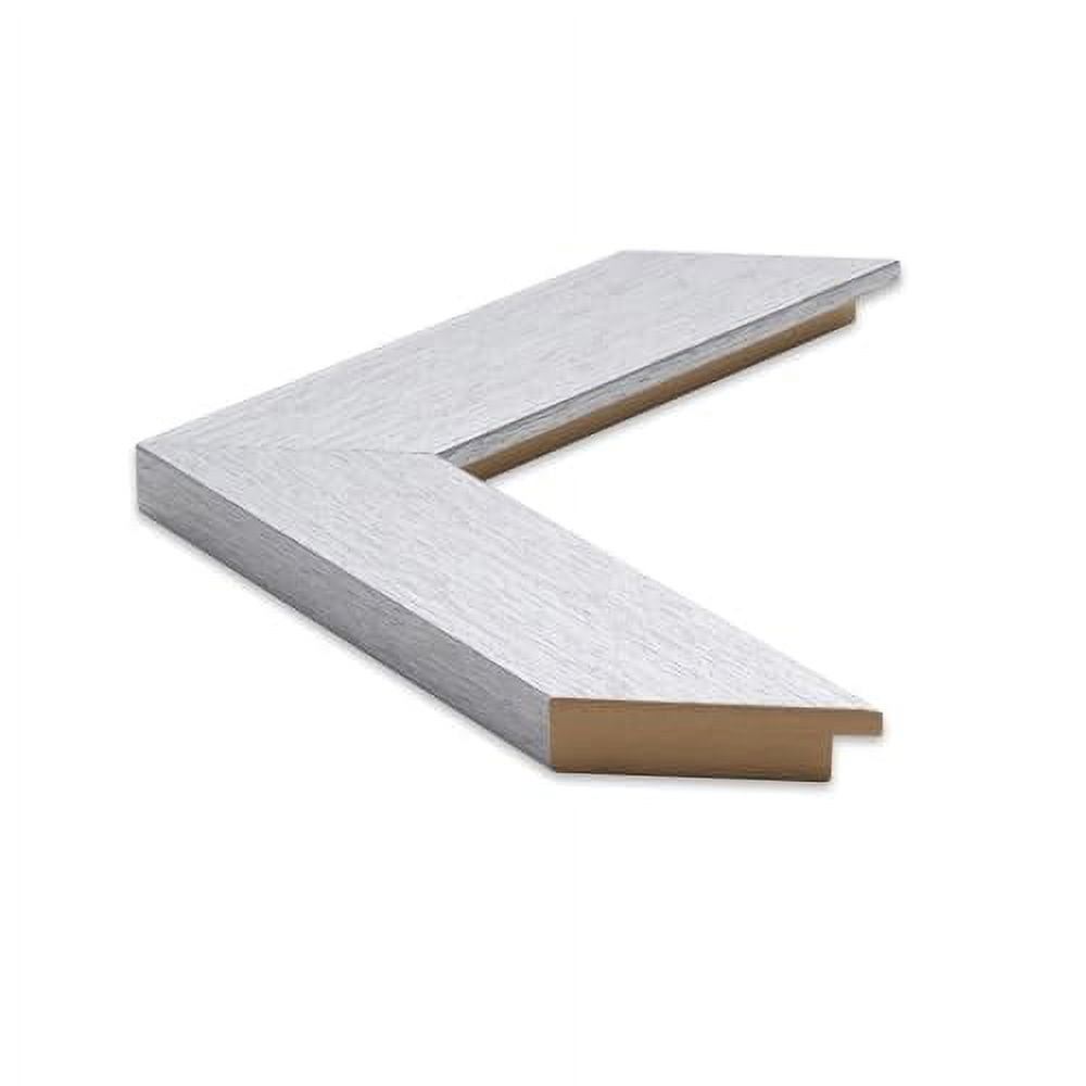 Frame My Mirror Silver Framed Mirror, 22" x 30" Mirror for Bathroom ...