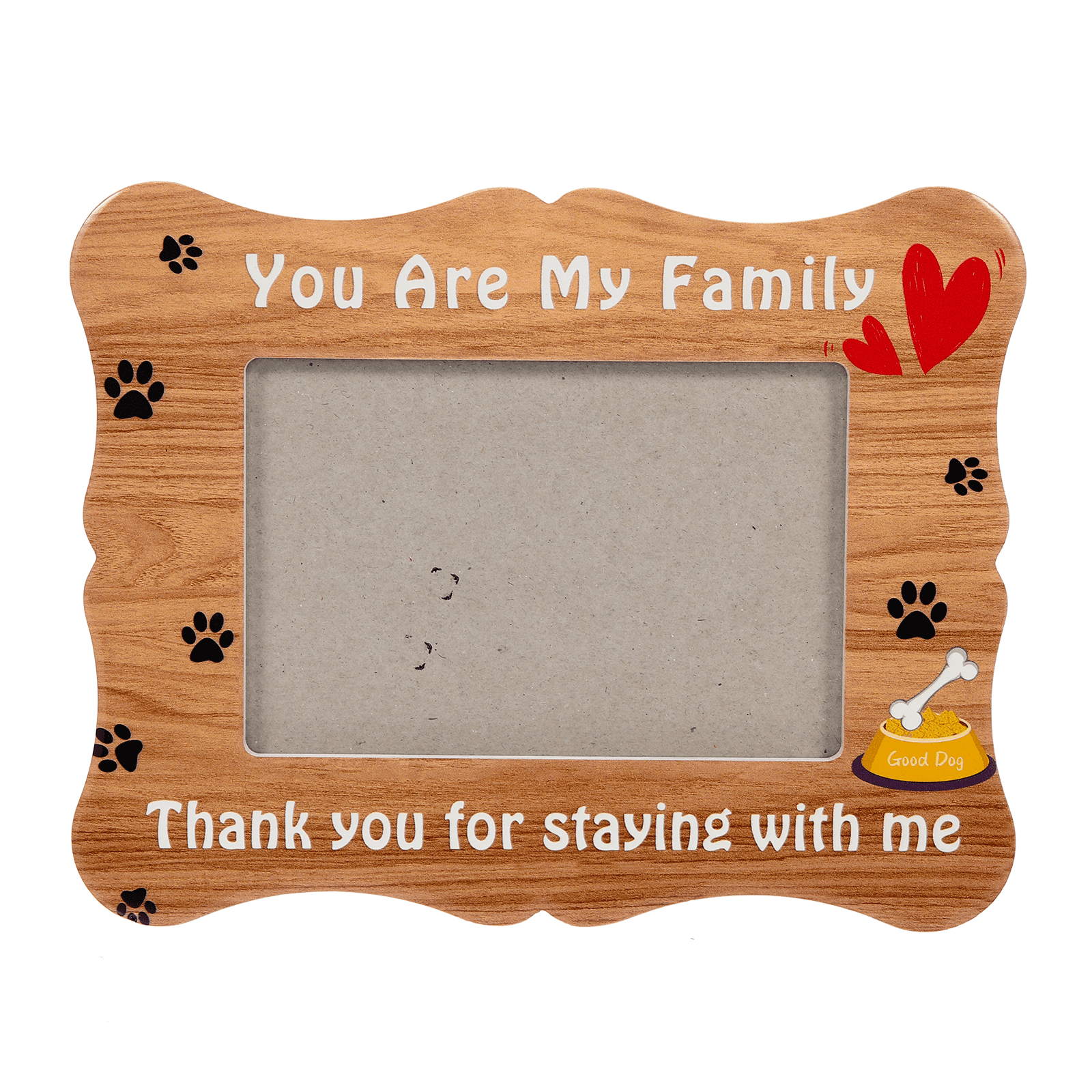 Frame Photo Picture Memorial Ceramic Pet Display Desktop Holder Dog ...