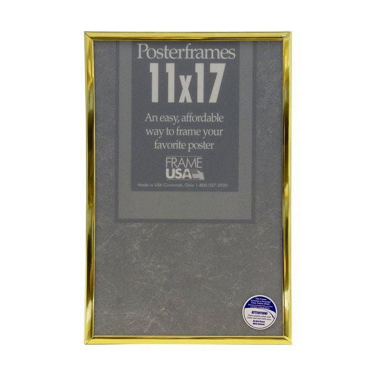 Frame USA 11" x 17" Plastic/Poster Paper Picture Frames, Gold - Walmart.com
