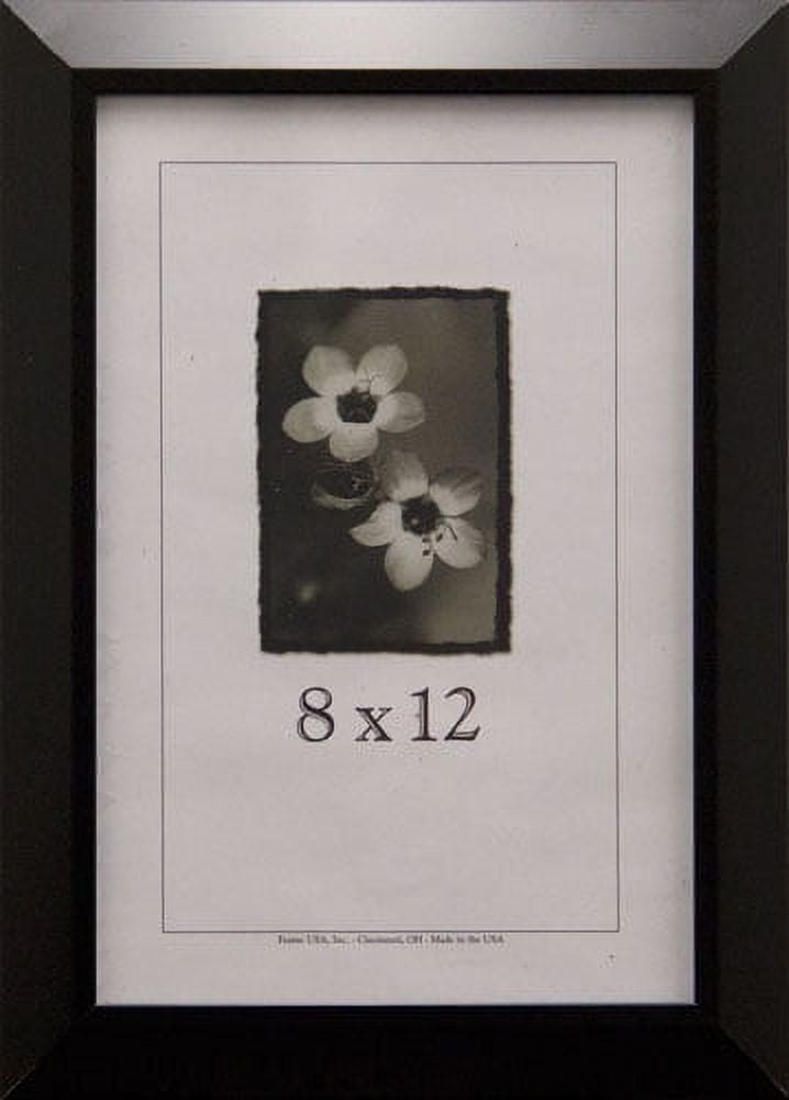 Frame USA 8" x 12" Acrylic/Plastic Picture Frames, Black - Walmart.com