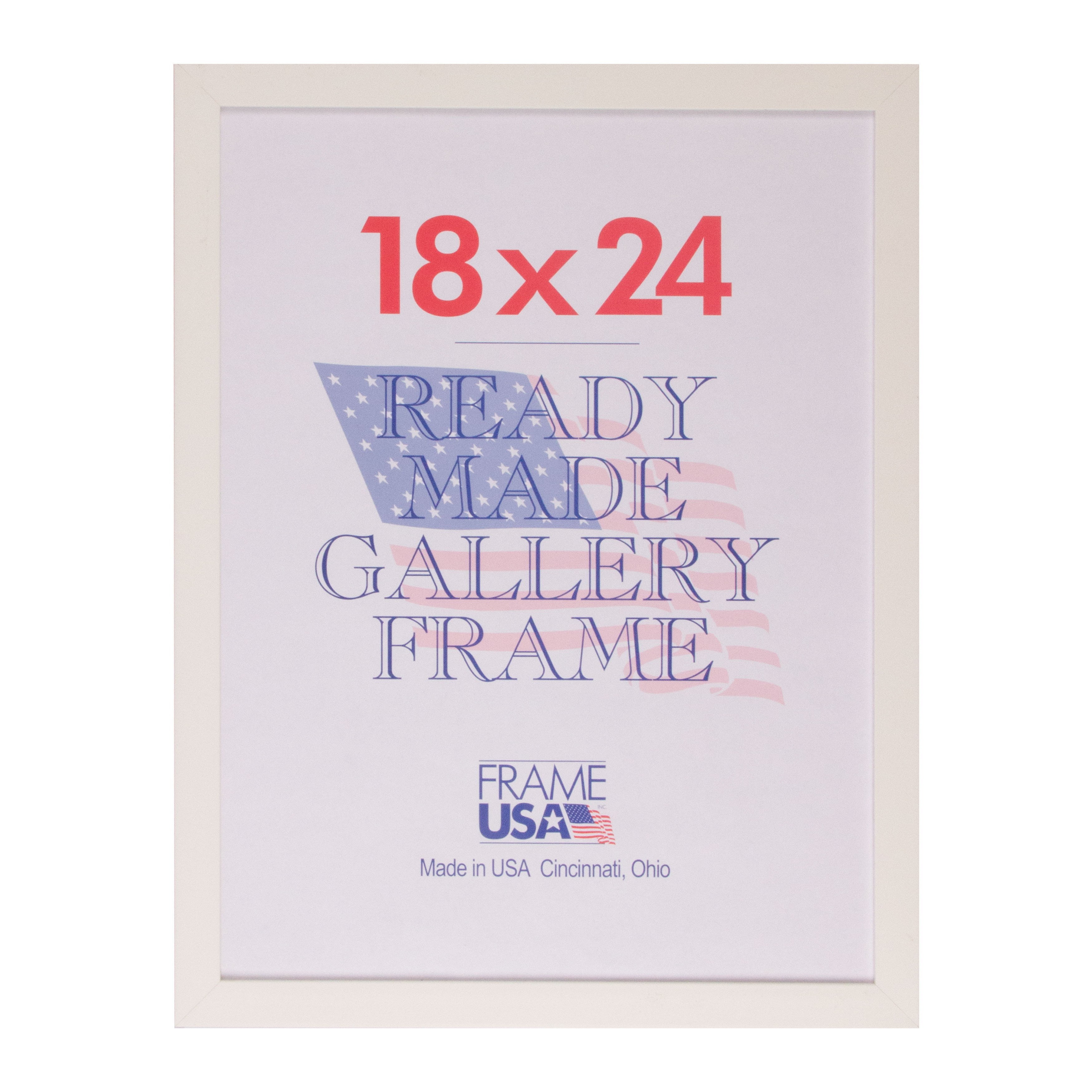 Frame USA Simply Poly Posterframe (18 x 24 inches) White - Walmart.com