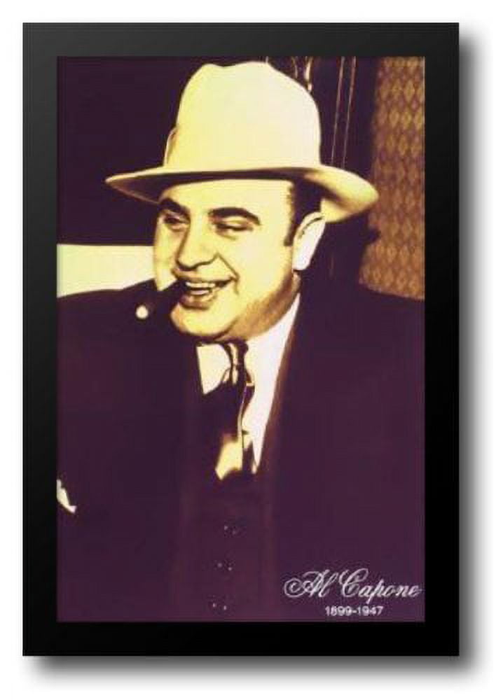 FrameToWall - Al Capone, 1899-1947 20x24 Framed Art Print - Walmart.com