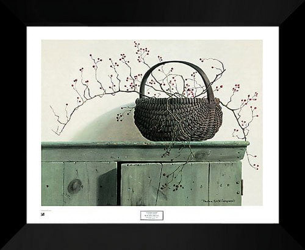 FrameToWall - Pauline Campanelli Framed Art Print 24x20 "Wild Rose ...