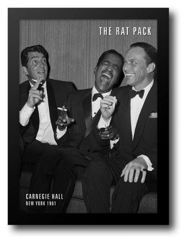 FrameToWall - The Rat Pack 20x24 Framed Art Print - Walmart.com