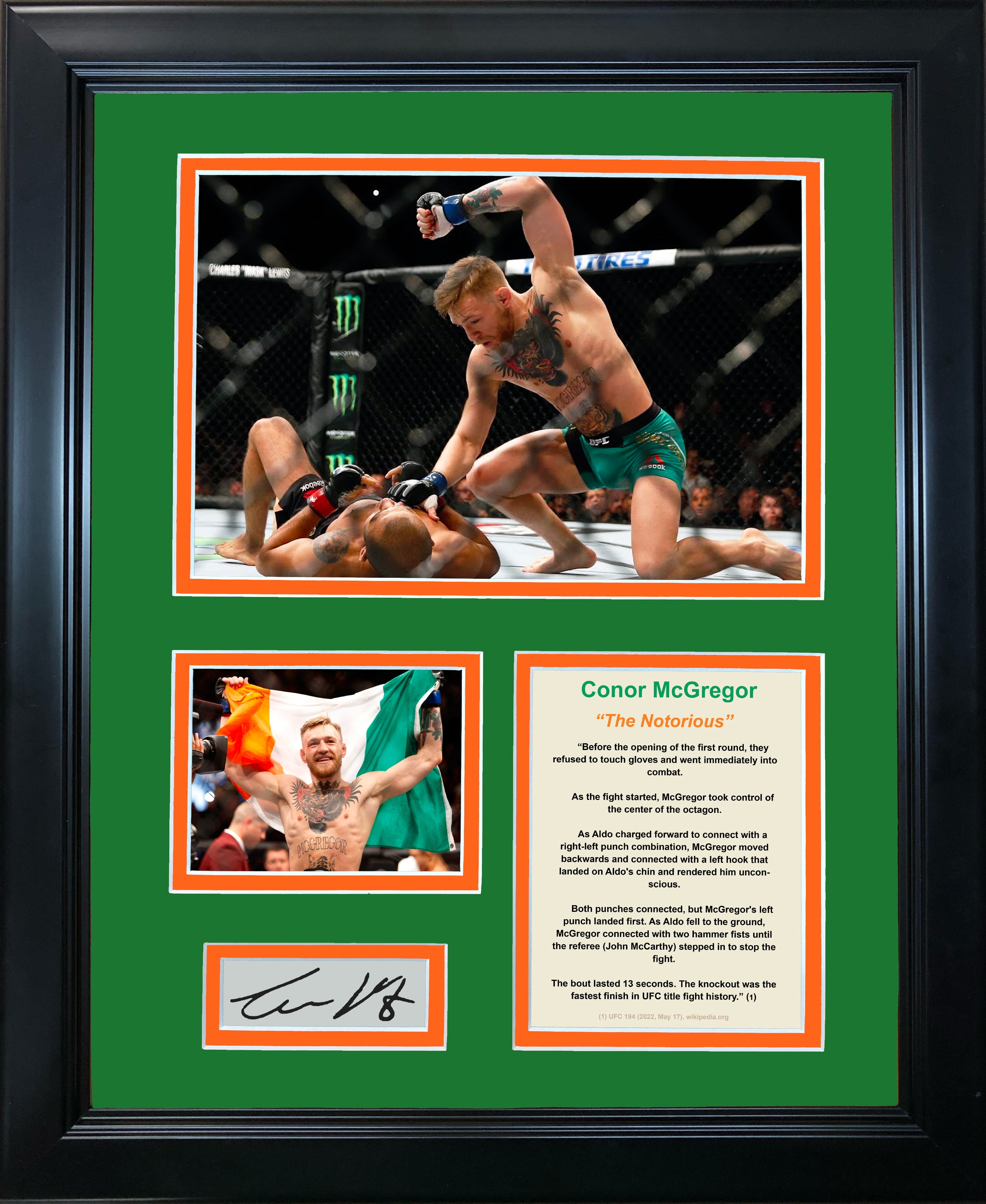 Conor Mcgregor Autograph